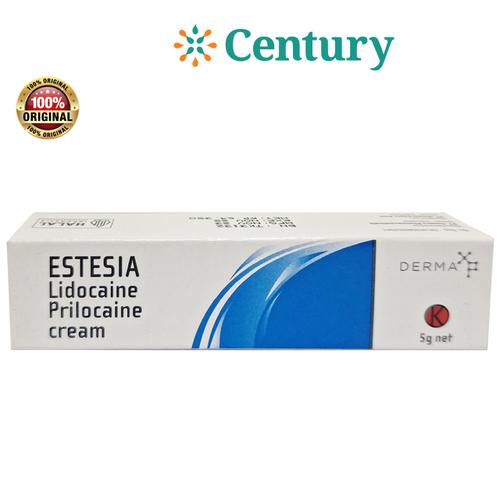 Jual ESTESIA 25MG CREAM ISI 5 GR / LIDOCAIN / SALEP ANASTESI / OBAT ...