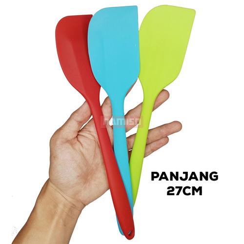 Jual Spatula Silikon Anti Lengket Tahan Panas Sendok Sutil Pengaduk ...