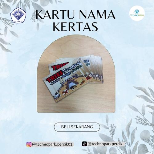 Jual Cetak Kartu Nama / card kartu custom - Jakarta Utara - Technopark ...