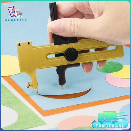 Jual Alat Potong Lingkaran Bulat Kertas Compass Cutter Jangka Potong 2 ...