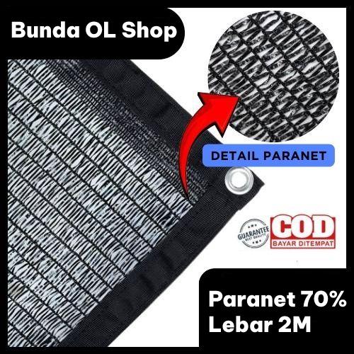Jual Jaring Paranet Penutup Tanaman Kebun Custom List Terpal 70% Lebar ...