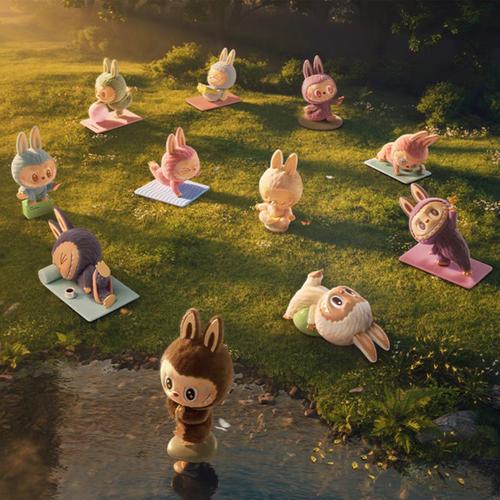 Jual POPMART THE MONSTERS lazy yoga series figure labubu blind box ...