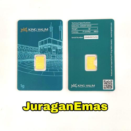 Jual emas lm kinghalim logam mulia king halim 1 gr 1 gram - Jakarta ...
