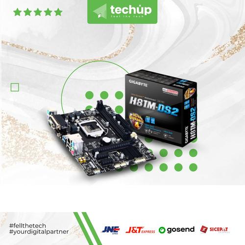 Jual Mainboard Gigabyte H81M-DS2 - mATX LGA1150 - Kota Bandung - Mitra ...