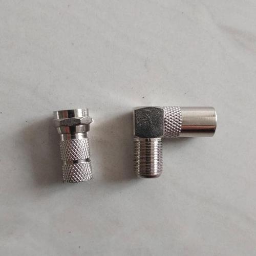 Jual Jack Antena TV Besi L Male + Konektor Drat Besi RG6 - Kota Denpasar - Cosmo Elektrik ...