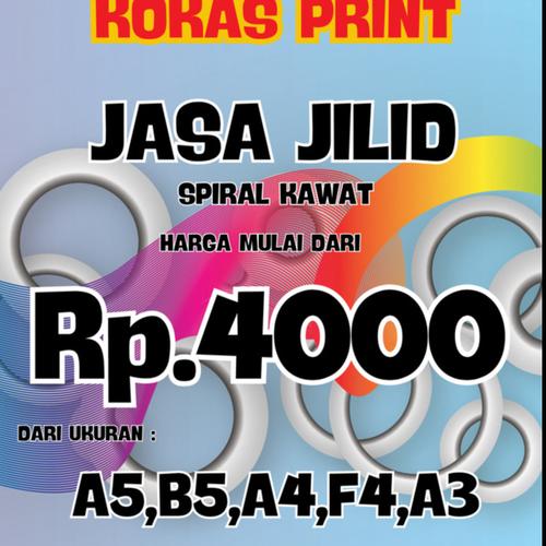 Jual jasa jilid spiral kawat/ring kawat/ring besi - NO.3 - Jakarta ...