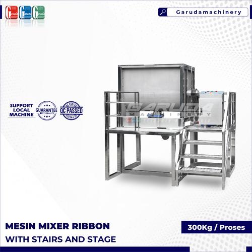 Jual MESIN MIXER RIBBON WITH STAIRS AND STAGE KAPASITAS 300KG - Kab ...