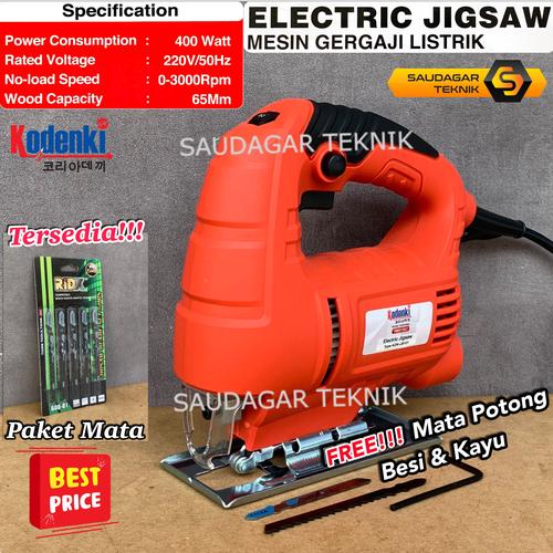 Jual Mesin Jigsaw Kodenki Mesin Jig Saw Gergaji Potong Kayu Besi ...