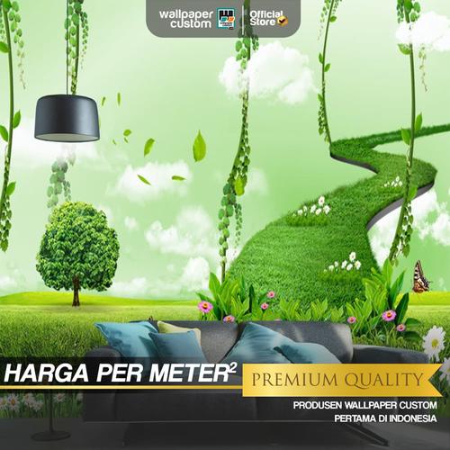 Jual Wallpaper Dinding Motif Nature Custom - 18NTR-004, WALL BANNER ...