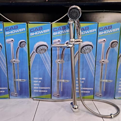 Jual SHOWER TIANG CAB/ TIANG HAND SHOWER FULL SET SILVER - Kab. Bogor ...