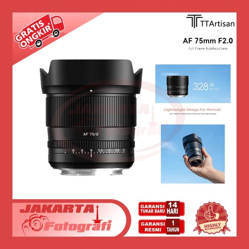 Promo TTArtisan AF 75mm f2 Full Frame Lens For Nikon Z Cicil 0% 3x ...