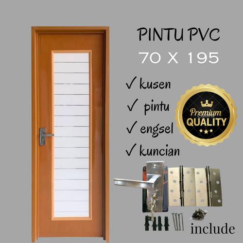 Jual Pintu Kamar Mamdi Pvc Plastik Tebal Estetik Minimalis Premium ...