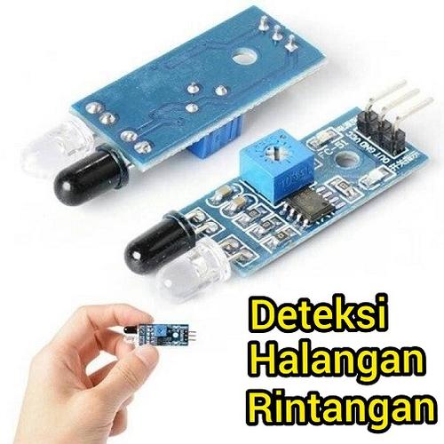 Jual Infrared Barrier Module /Sensor halangan Rintangan infra merah ...