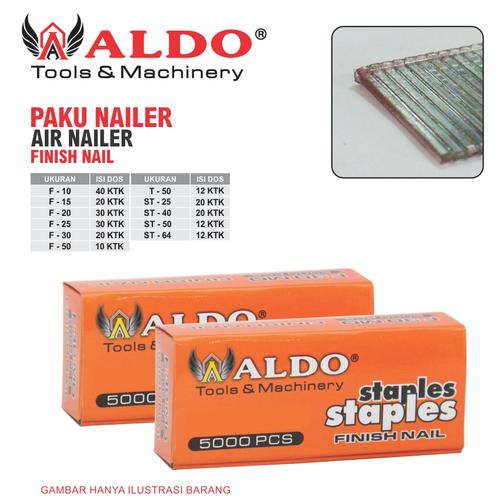 Jual PAKU NAILER / PAKU STAPLES UNTUK AIR NAILER / PAKU TEMBAK / FINISH ...