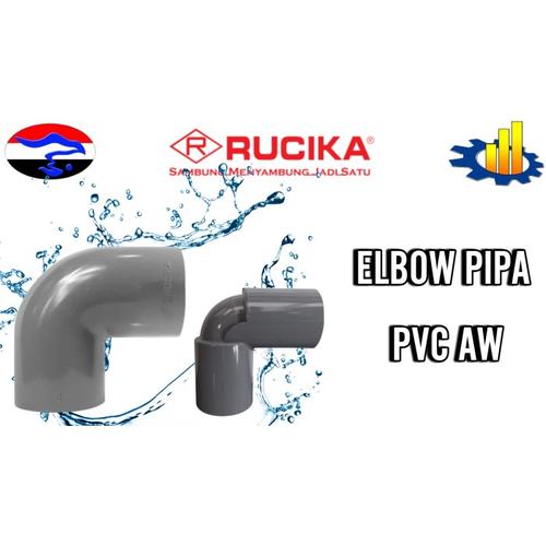 Jual ELBOW PIPA PVC Merk RUCIKA Jenis AW - 4 inch - Kab. Badung - MEP ...