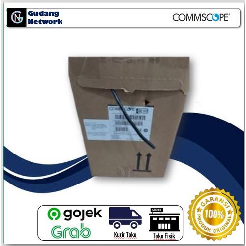 Jual Kabel Lan Commscope cat 6 OUTDOOR BLACK/ AMP UTP Cat.6 outdoor ...