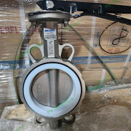 Jual Butterfly Valve Tozen Stainless 4" inch / DN100 ALL SS304 SEAT ...