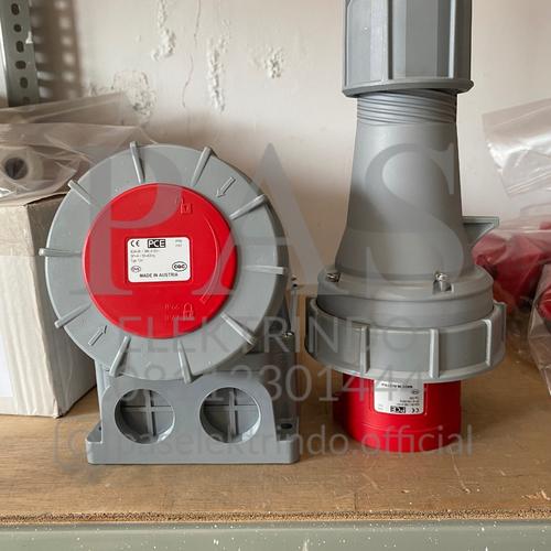 Jual CEE-plug 63A 4p 6h IP67 POWER TWIST 034-6 (Male) and CEE-wall mounted socket 63A 4p 6h IP67 ...