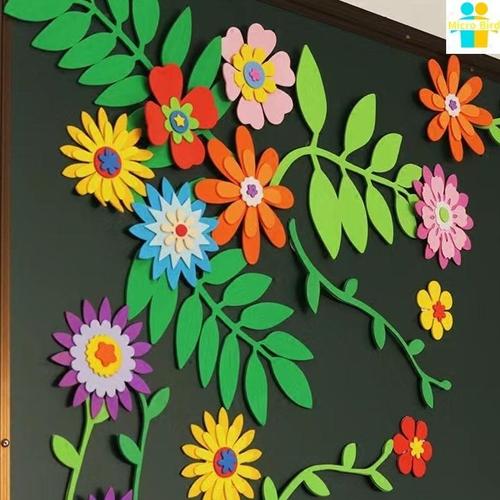 Jual Ceplos Kerajinan Busa 3D Dekorasi Dinding Papan Tulis Ruang Kelas ...