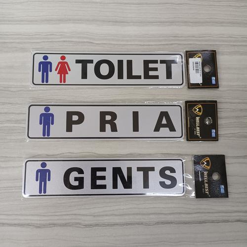 Jual Label Toilet / Toilet Sign / Penanda Kamar Mandi - Toilet Pria Wan ...