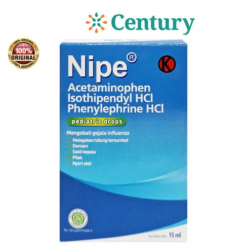Jual NIPE PEDIATRIC DROPS 15ML / OBAT-OBATAN / SAKIT KEPALA - Jakarta Pusat - CENTURY HEALTHCARE ...