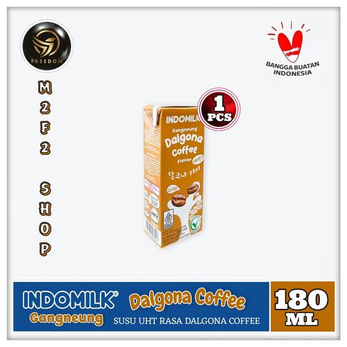 Jual Indomilk Dalgona Coffee Flavor | Rasa Susu Kopi Kotak UHT - 180 ml ...