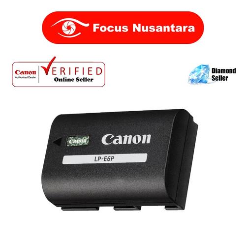 Promo CANON LP-E6P Battery For Canon EOS R5 Mark II LP E6P Baterai Canon LPE6P ORIGINAL Cicil 0% ...