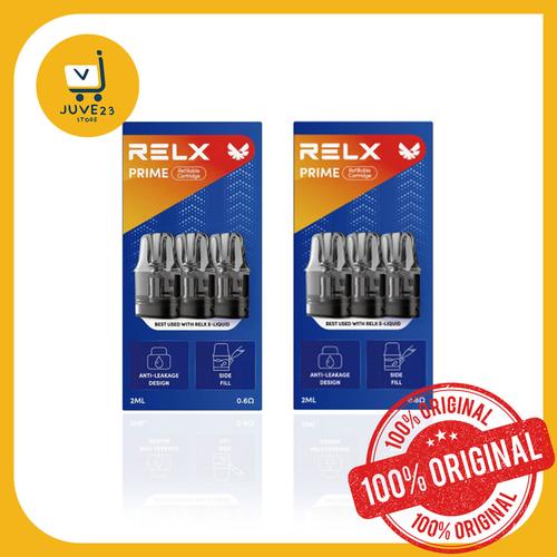 Promo CARTRIDGE RELX PRIME POD KIT CATRIDGE POD RELX 2ML ORIGINAL RELX ...