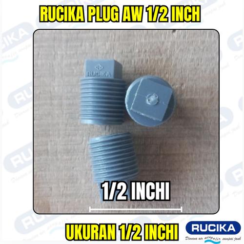 Jual Fitting Plug Sambungan Saluran Pipa Drat Ulir PVC Paralon Ukuran 1 ...