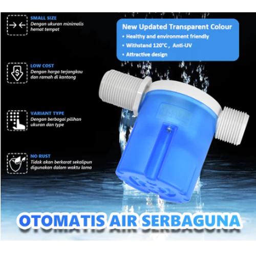 Jual Kran Otomatis Bak Mandi 1/2" Inch Sensor Keran Tandon Air ...