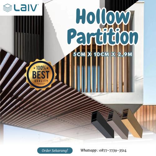 Jual WPC Partisi Kisi Kisi Interior LAIV / Partisi Indoor Outdoor ...
