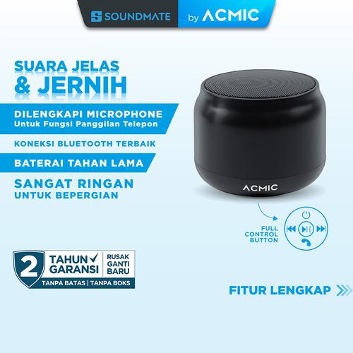 Promo ACMIC MINI TUNE Bluetooth Portable Speaker Stereo Wireless Extra ...