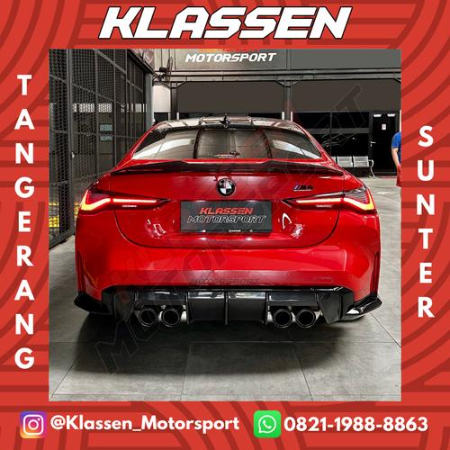Jual Diffuser M Performance Dry Carbon BMW G80 G82 M3 M4 M3C M4C MPerf ...