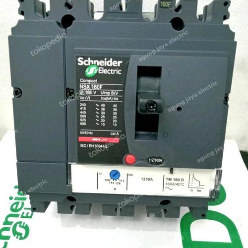 Jual SCHNEIDER MCCB NSX 160F NSX 4P 160A LV430640 36KA 4P POLE - Jakarta Barat - Trinusa Teknik ...