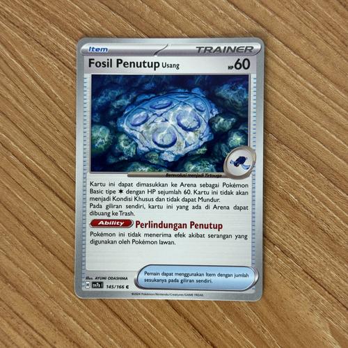 Jual Pokemon TCG Indonesia Fosil Penutup Usang - Kab. Lombok Barat ...