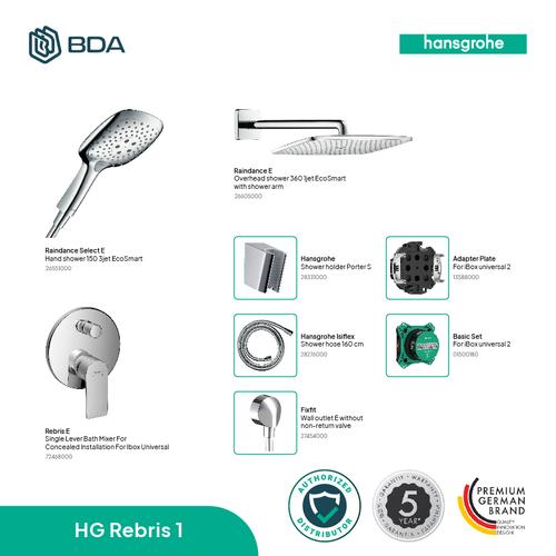 Promo Hansgrohe Shower Kamar Mandi Set Shower Set Tanam Shower Mandi ...