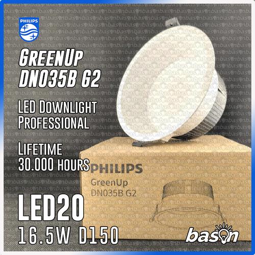 Promo PHILIPS DN035B LED20 D150 Green Up Deep Recessed G2 - LED ...