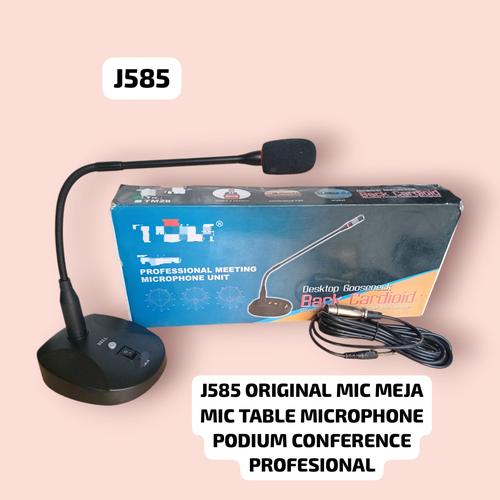 Jual J585 ORI MIC MEJA PODIUM MIK TABLE MIX UMUM PRO PROFESIONAL ...