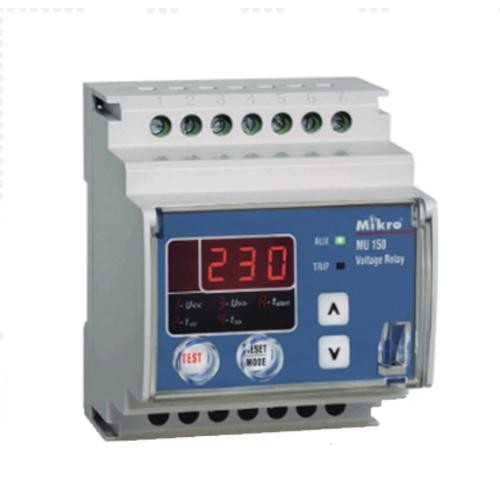 Jual Voltage Relay 1 Phase 7Segment MIKRO Voltage Relay Din Rail 1P ...
