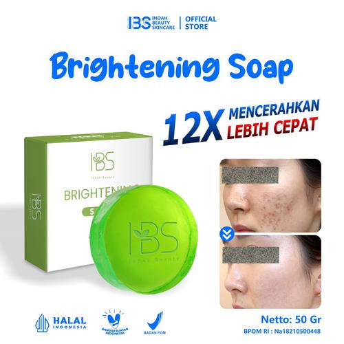 Jual IBS Brightening Soap For Men - Sabun Cuci Muka Pemutih Wajah dan ...