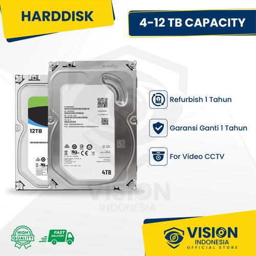 Jual HARDDISK HDD 4TB / 6TB / 8TB / 10TB / 12TB Garansi 1thn Ganti Baru ...