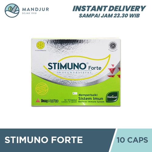 Jual Stimuno Forte 10 Kapsul - Suplemen Peningkat Daya Tahan Tubuh ...