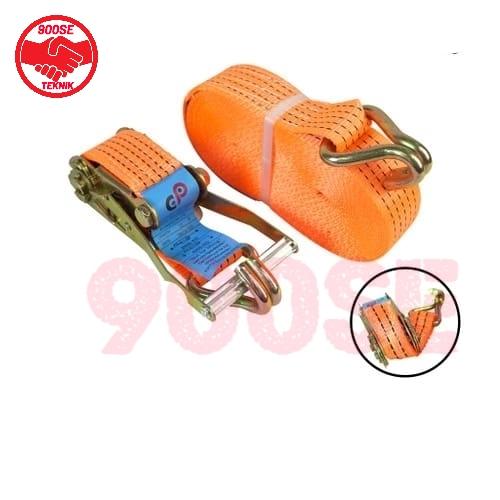 Jual Ratchet Tie Down 4 Ton x 8M | Cargo Lashing Belt | Tali Pengikat ...