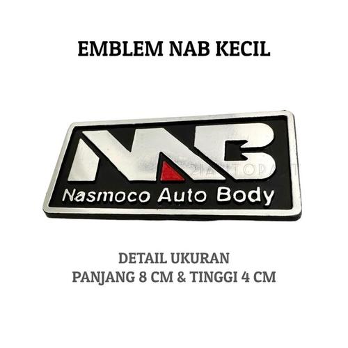 Jual Emblem Logo Nasmoco Auto Body "Nab" Kecil - Jakarta Barat - Sea ...
