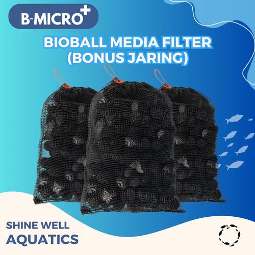 Jual BMICRO+ Bio Ball / Bioball Media Filter Kolam Akuarium Golf ...