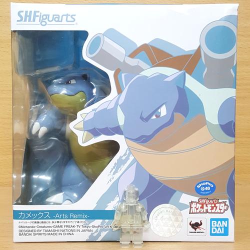Promo S.H.Figuarts Kamex Blastoise -Arts Remix- 100mm Action Figure ...