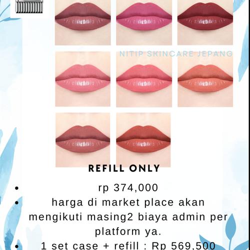 Jual PO jepang -- Jill stuart Rouge Lip Jewel Jemmy Satin original - refill 22 - Kab. Tangerang ...