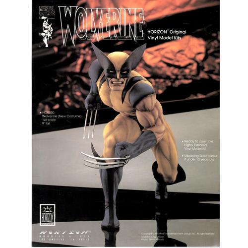 Jual Marvel X-men Wolverine 1/6 scale Vintage Vynil model kit by ...