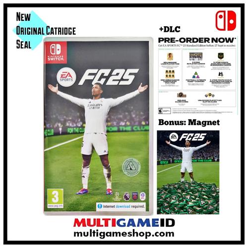 Promo Switch FC 25 EA Sports FC25 +DLC +Magnet - Pure US Cicil 0% 3x ...