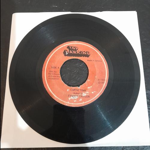 Jual Vinyl Records 7inch Reggae Dancehall / Tyrone Taylor - Coptic Time ...